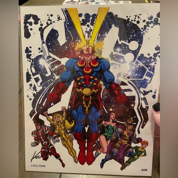 Bam Box | Other | Bam Geek Box Exclusive Marvel Eternals Art Printkarl ...